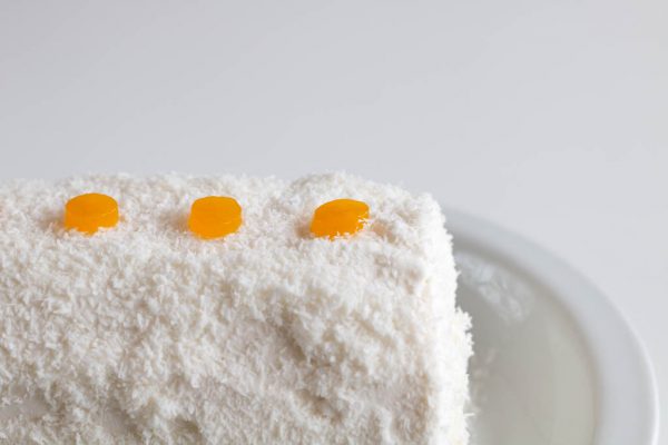 How to make a modern yule log in a mold (with coconut, passion fruit ...